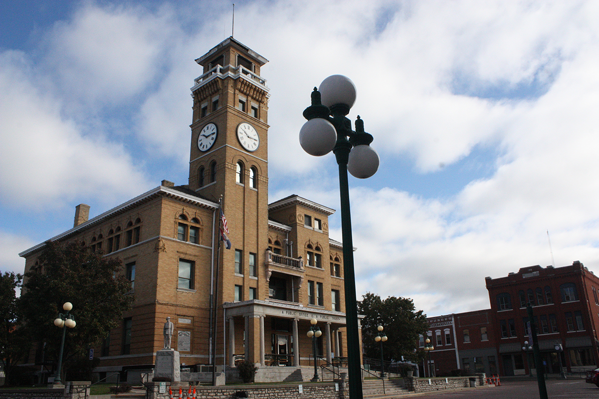 Office In A Small City
